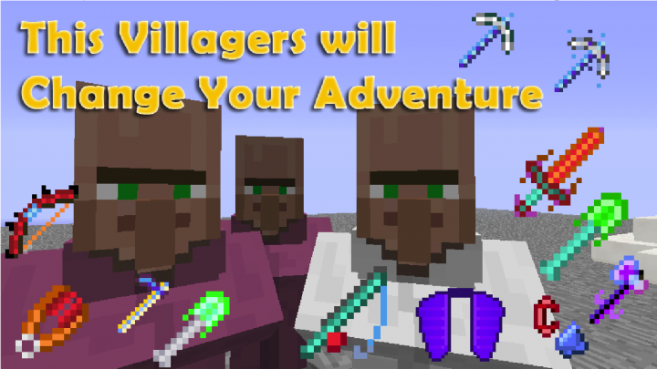 3 Awesome Villager In One Command Minecraft Map
