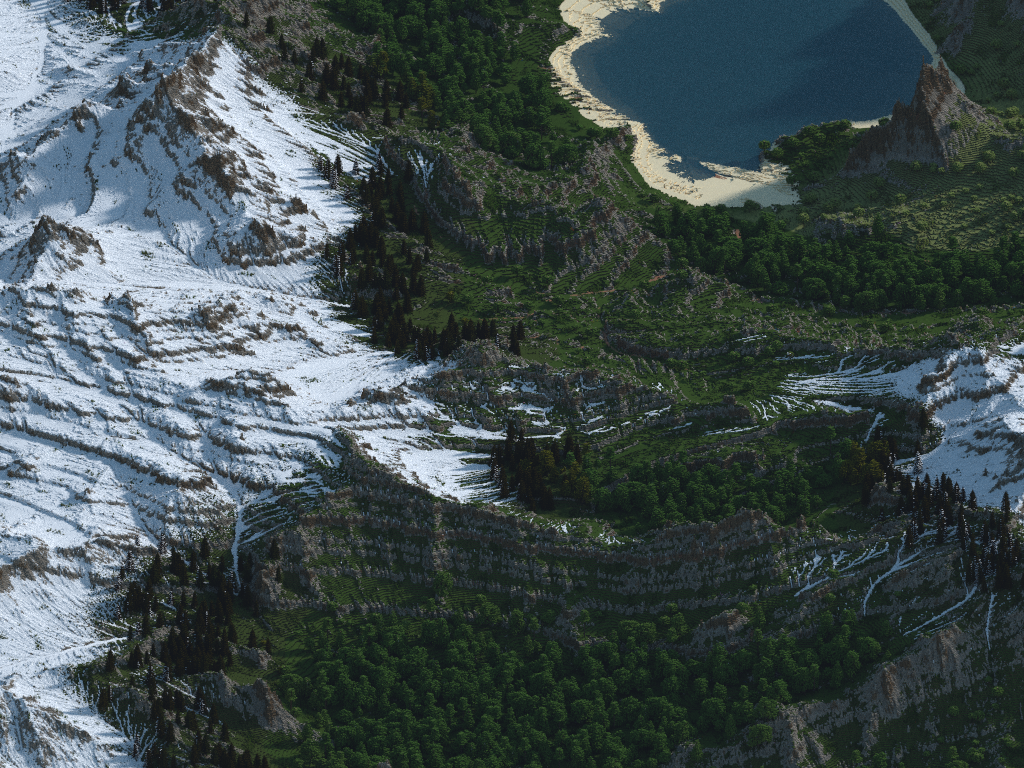 Remake of mt. mount Minecraft Map