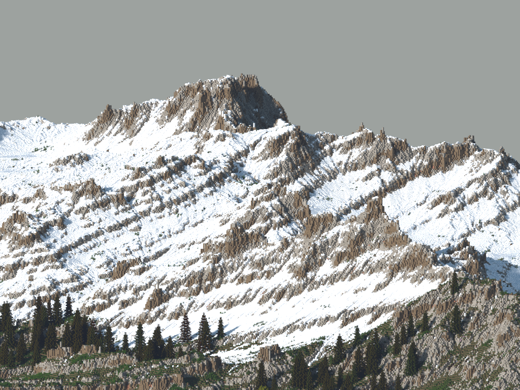 Remake of mt. mount Minecraft Map
