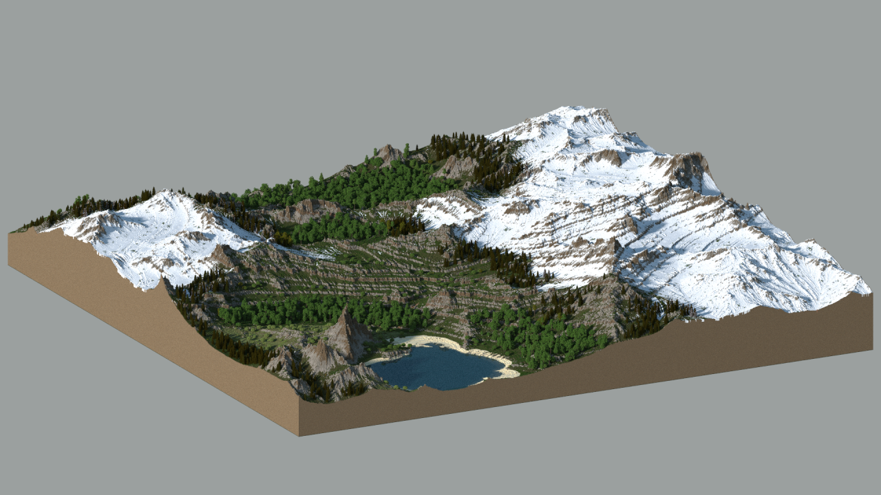 Remake of mt. mount Minecraft Map
