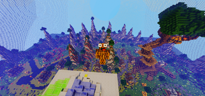 kitPVP Map Minecraft Map