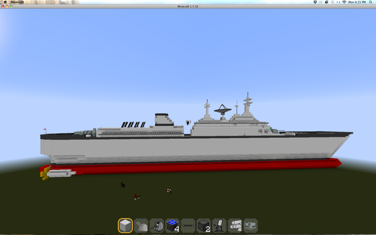 Naval Ship (USN) Minecraft Map