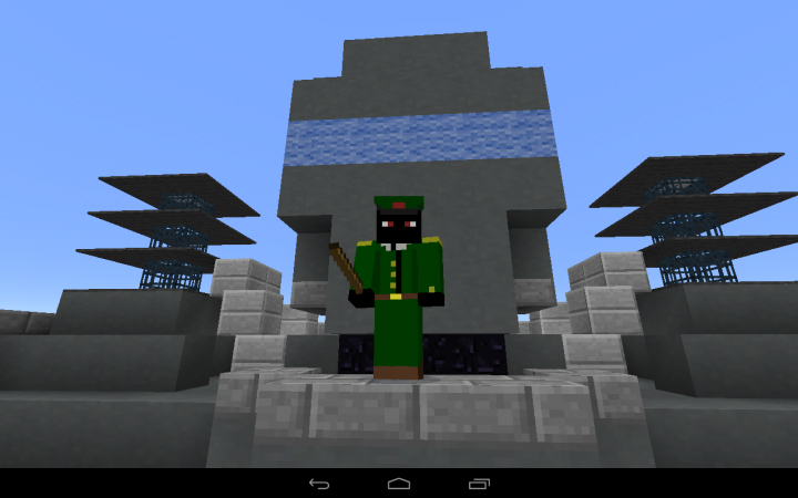 Liberty Prime and fallout 3 Minecraft Map