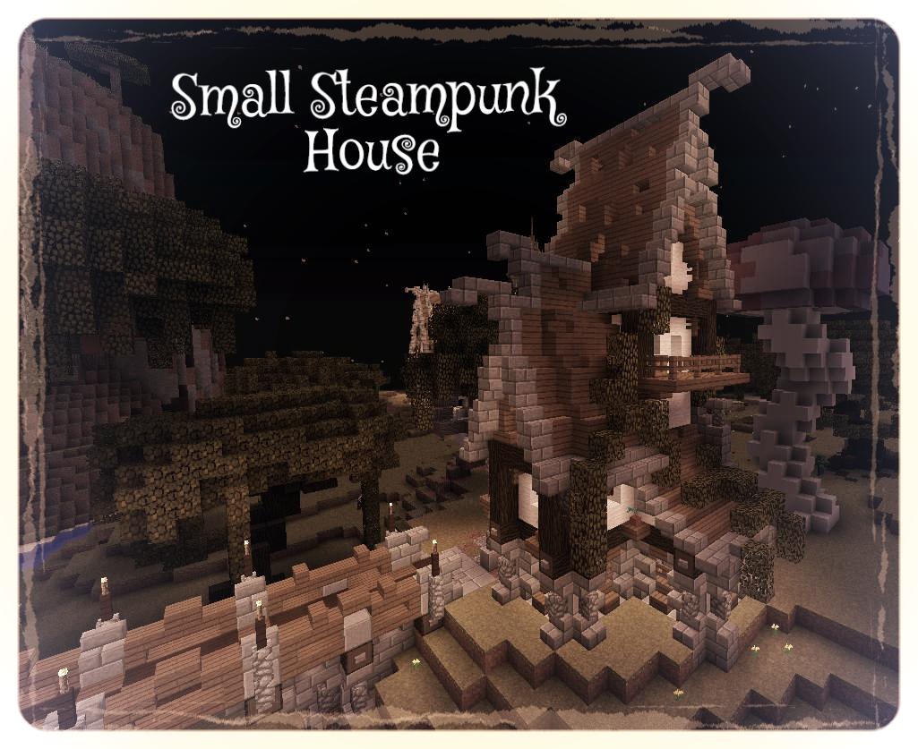 Small Steampunk House Minecraft Map