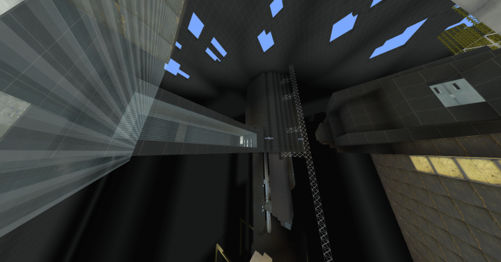 Realistic Scaled Aperture Laboratories Minecraft Map