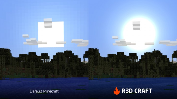 R3D CRAFT 64x - Play Minecraft in High Definition Minecraft Texture Pack