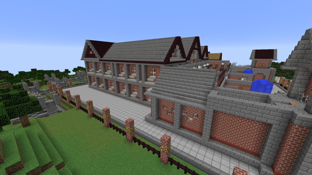 Brick Manor House Minecraft Map