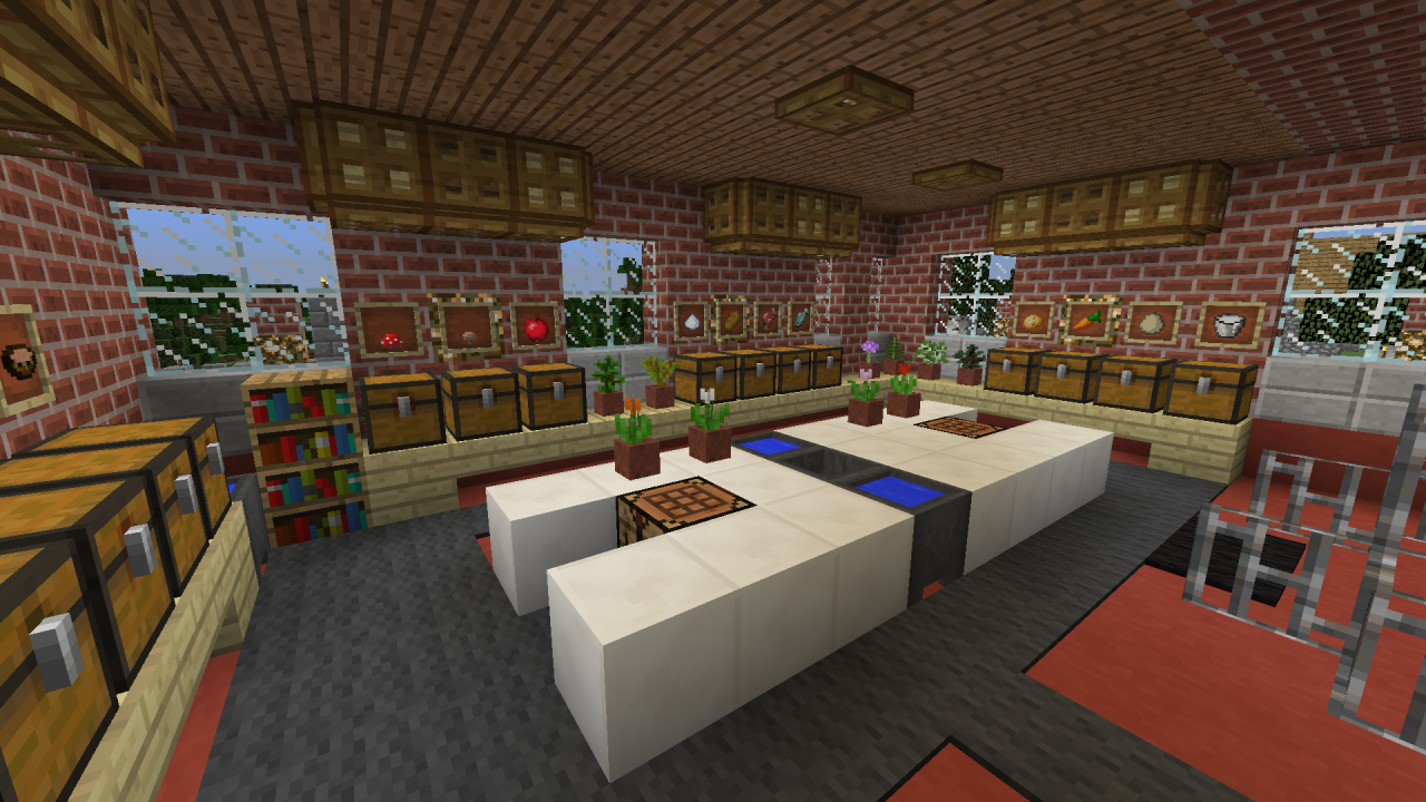 Brick Manor House Minecraft Map