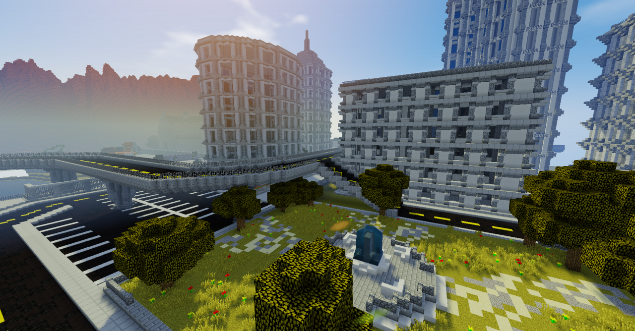 Mars City - Cowboy Bebop Server Minecraft Map