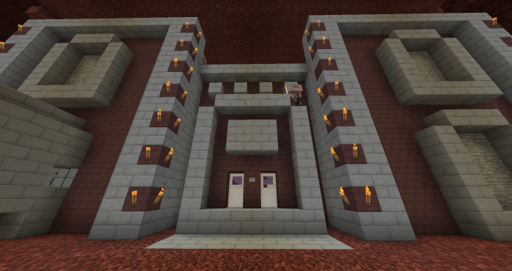 Nether Hub Minecraft Map