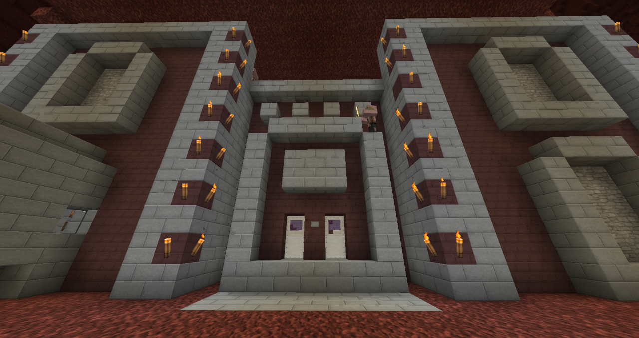 Nether Hub Minecraft Map