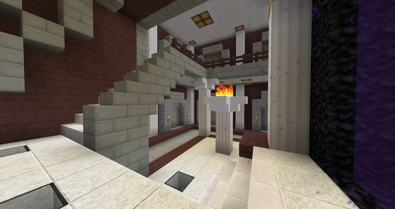 Nether Hub Minecraft Map