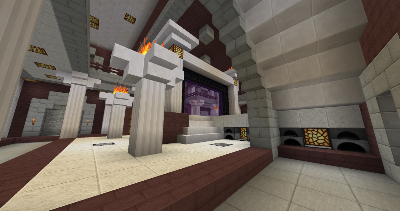 Nether Hub Minecraft Map