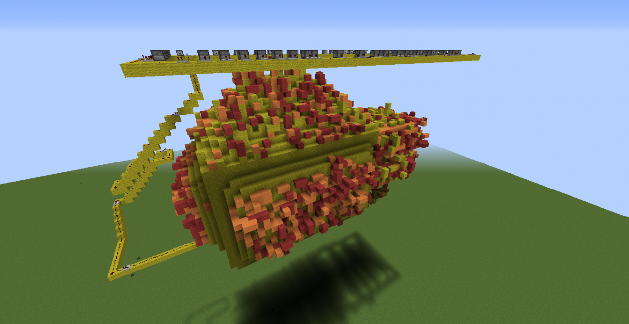 Burning Fireball For popularmmos Minecraft Map