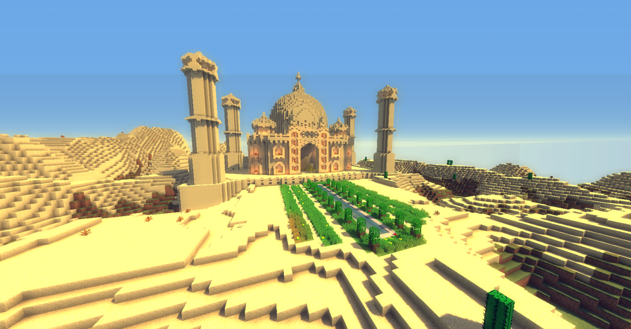 Taj Mahal - Can be DOWNLOADED Minecraft Map