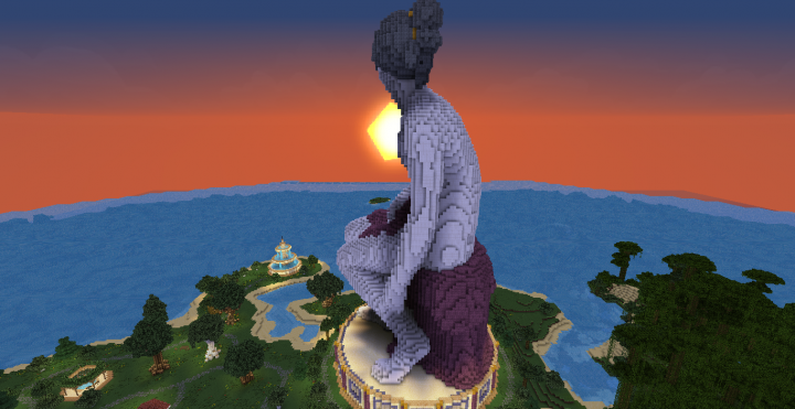 The melancholic nymph Minecraft Map