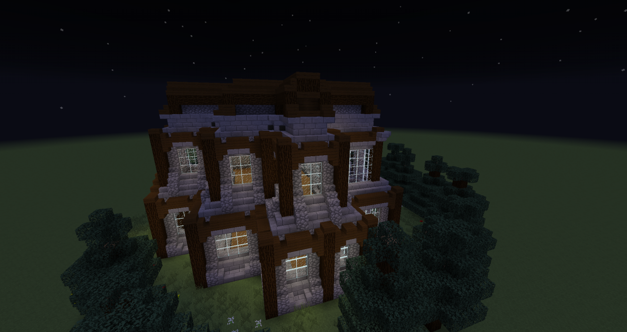 Spruce Mansion Minecraft Map