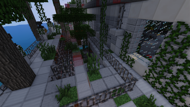 The Platform - Survive the Drilling Rig Minecraft Map