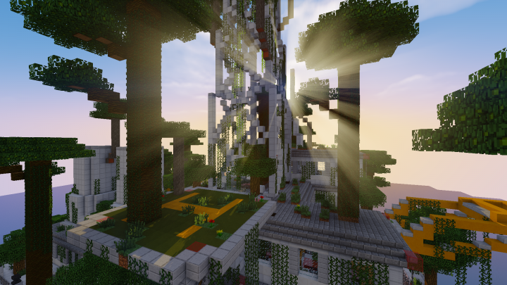 The Platform - Survive the Drilling Rig Minecraft Map