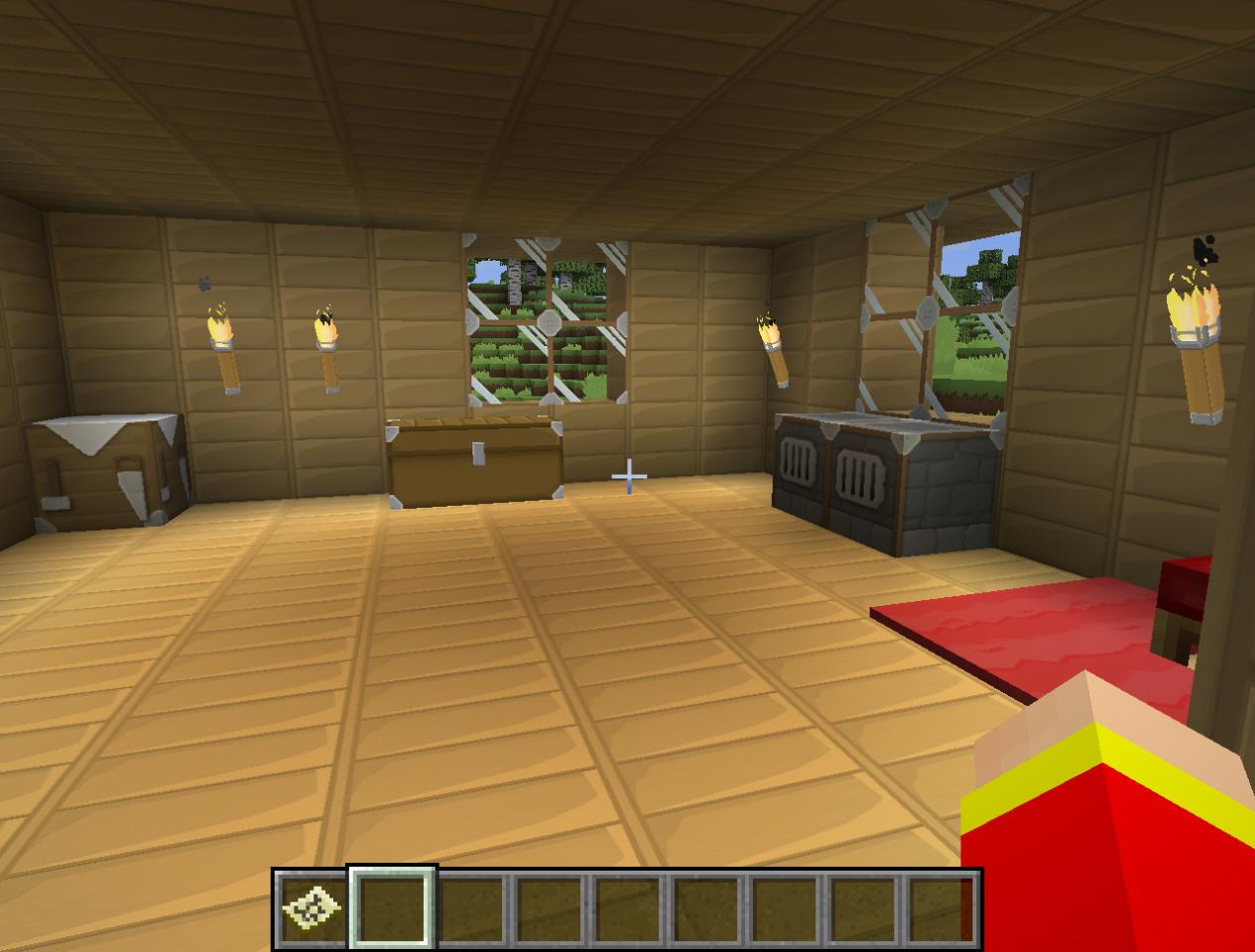 Wood House V (for survival mode) Minecraft Map