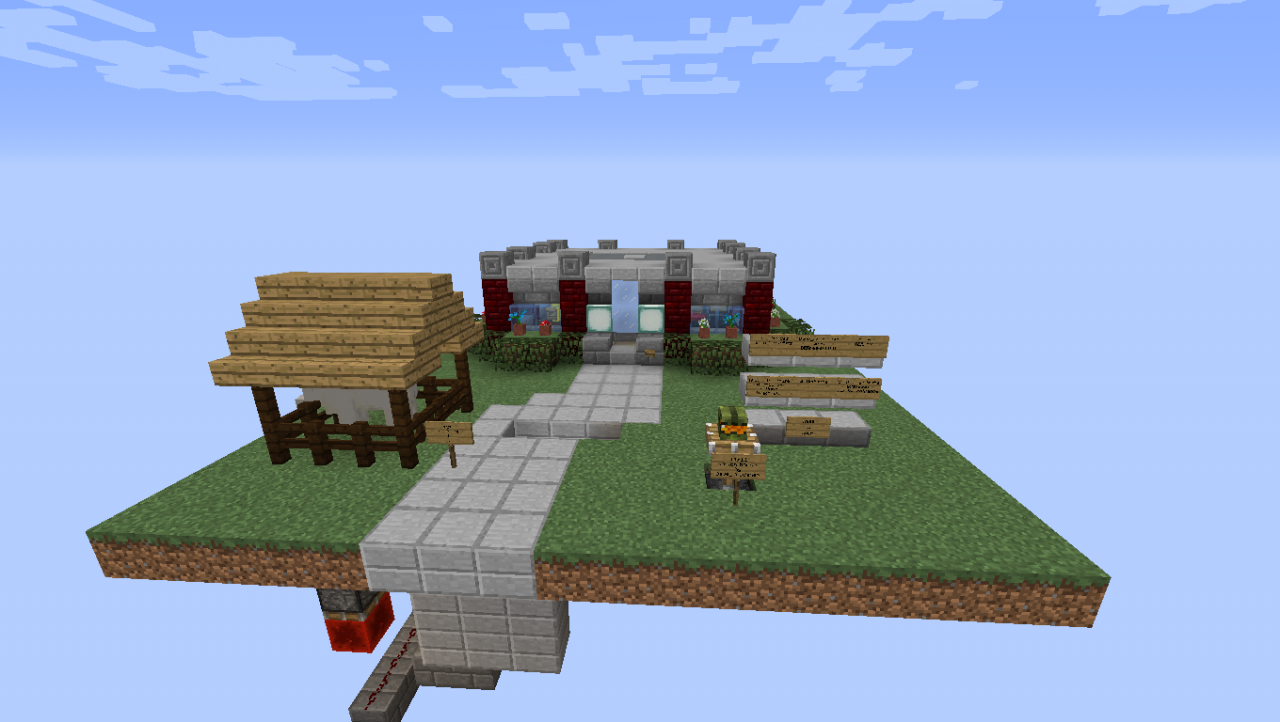 11x11 piston house version 1.10 Minecraft Map