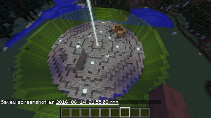 Circular Spawn Minecraft Map