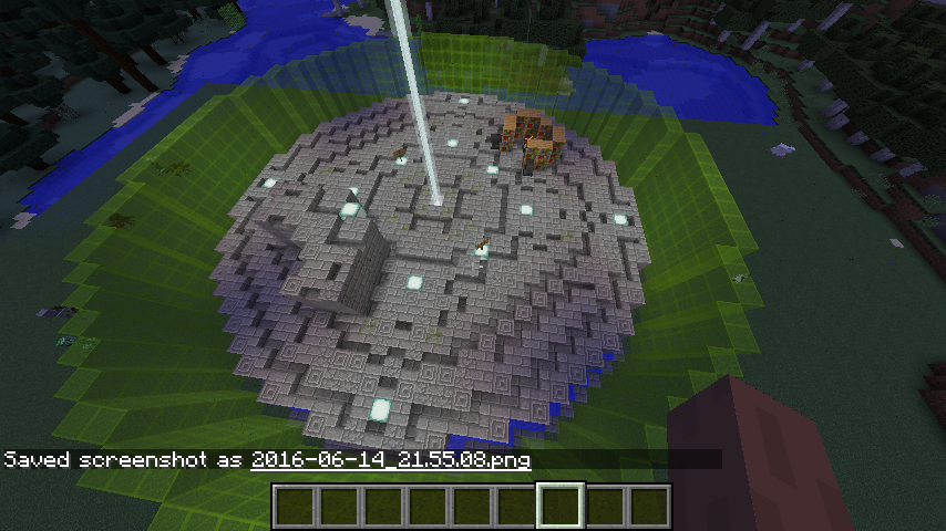 Circular Spawn Minecraft Map