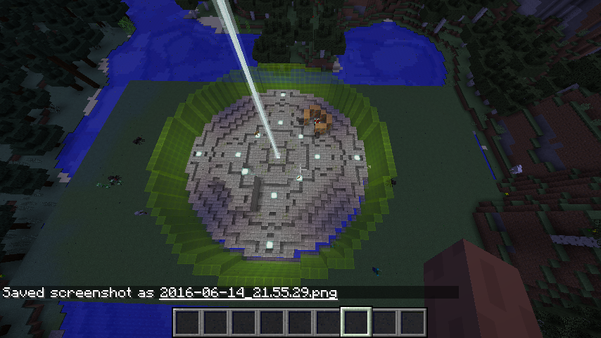 Circular Spawn Minecraft Map