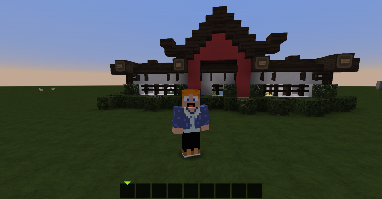 First attempt at eastern architecture Minecraft Map