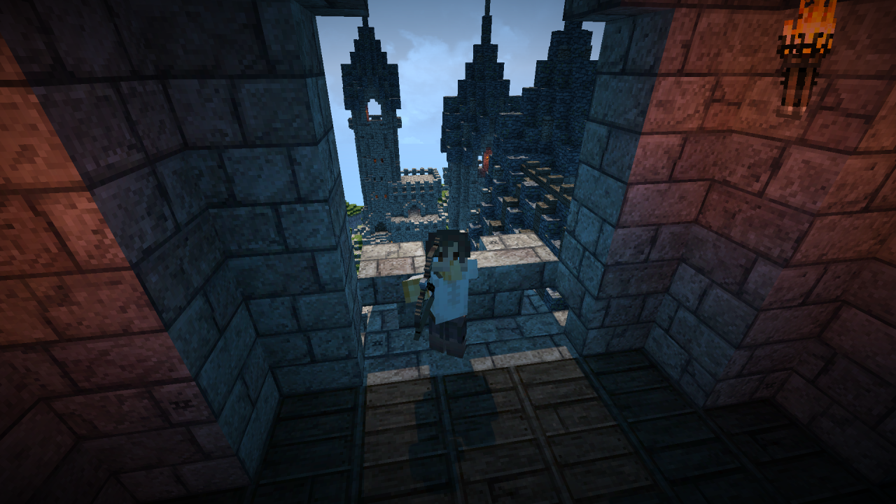 Epic Gothic Castle Minecraft Map