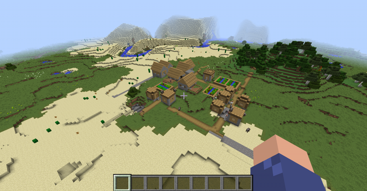 Transformed village Minecraft Map