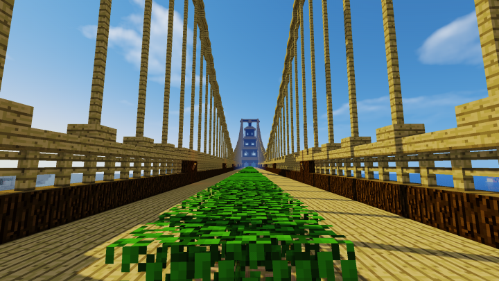 Wooden Bridge (Asian Style) Minecraft Map