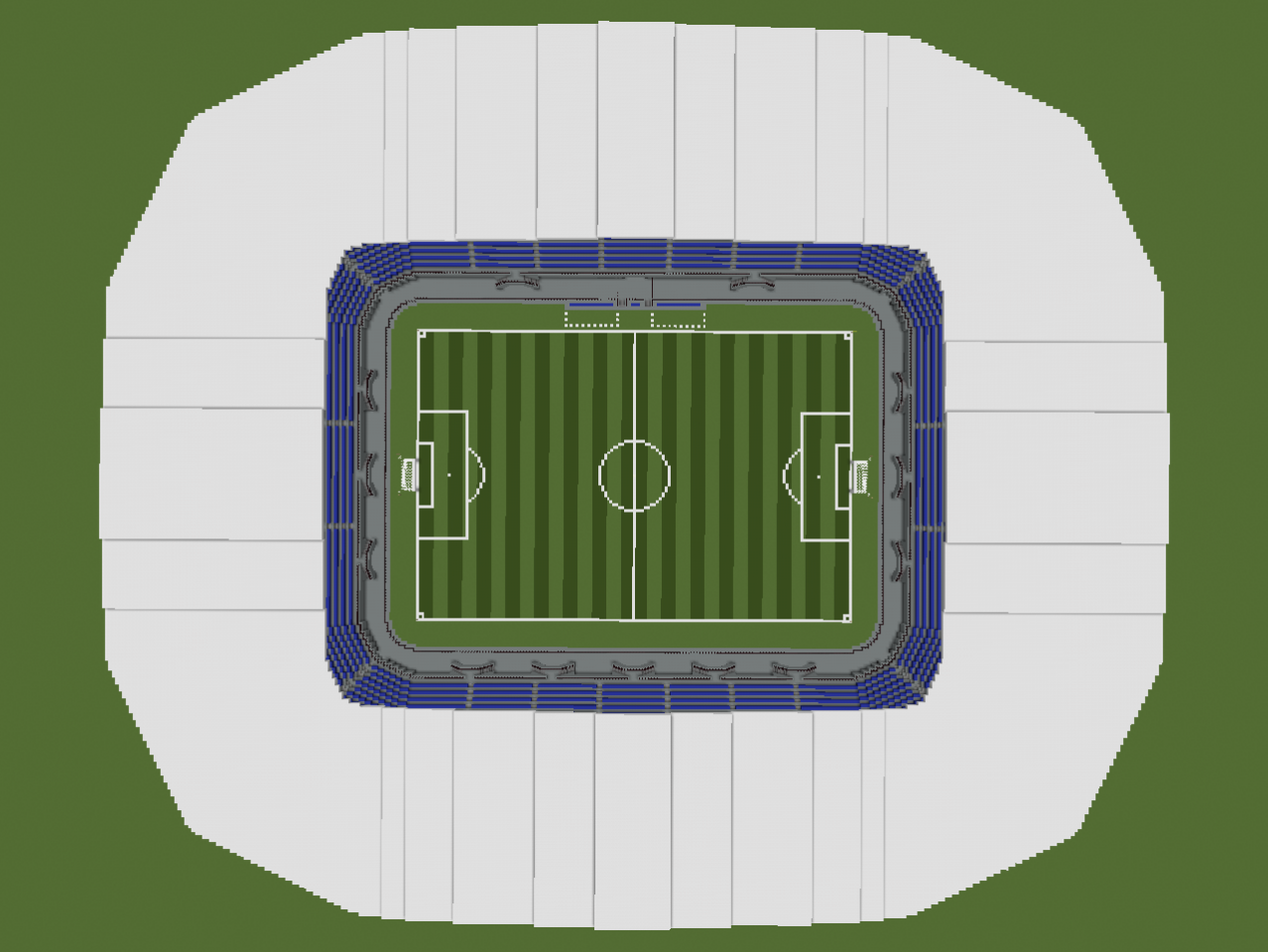 Minecraft Sports Stadium Minecraft Map