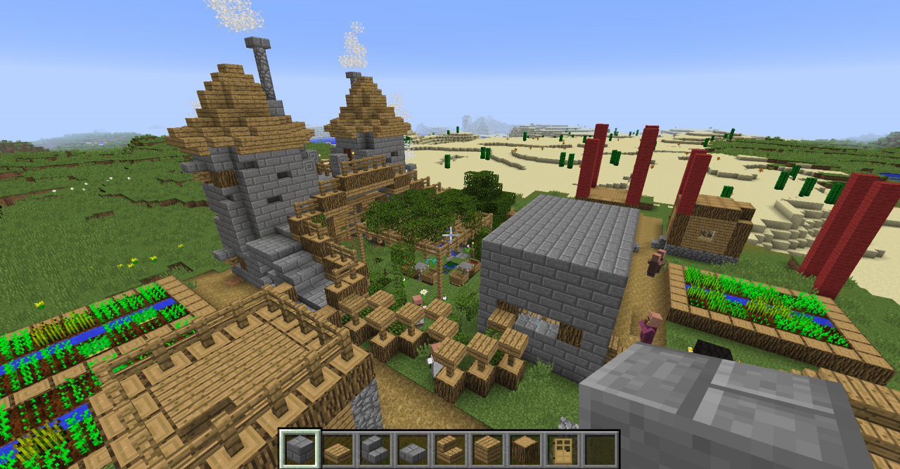 Transformed village Minecraft Map