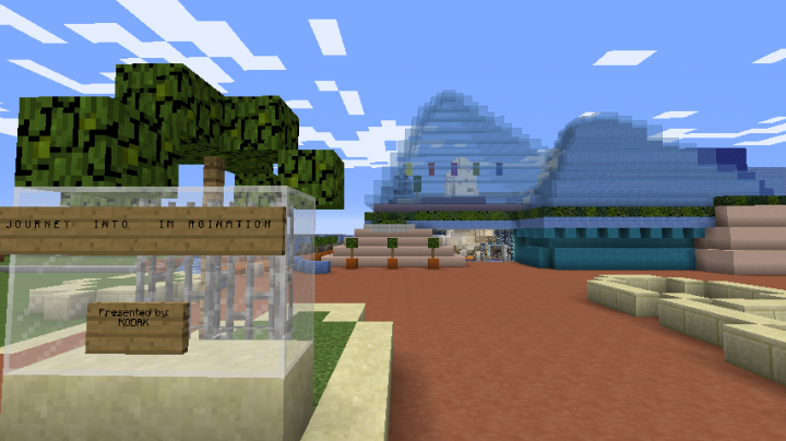 1990's EPCOT Center Recreation Minecraft Map