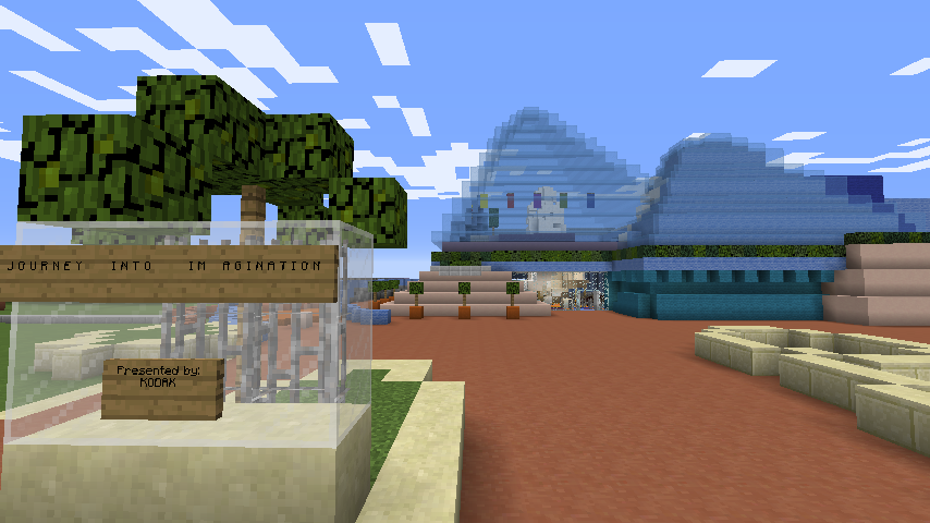 1990's EPCOT Center Recreation Minecraft Map