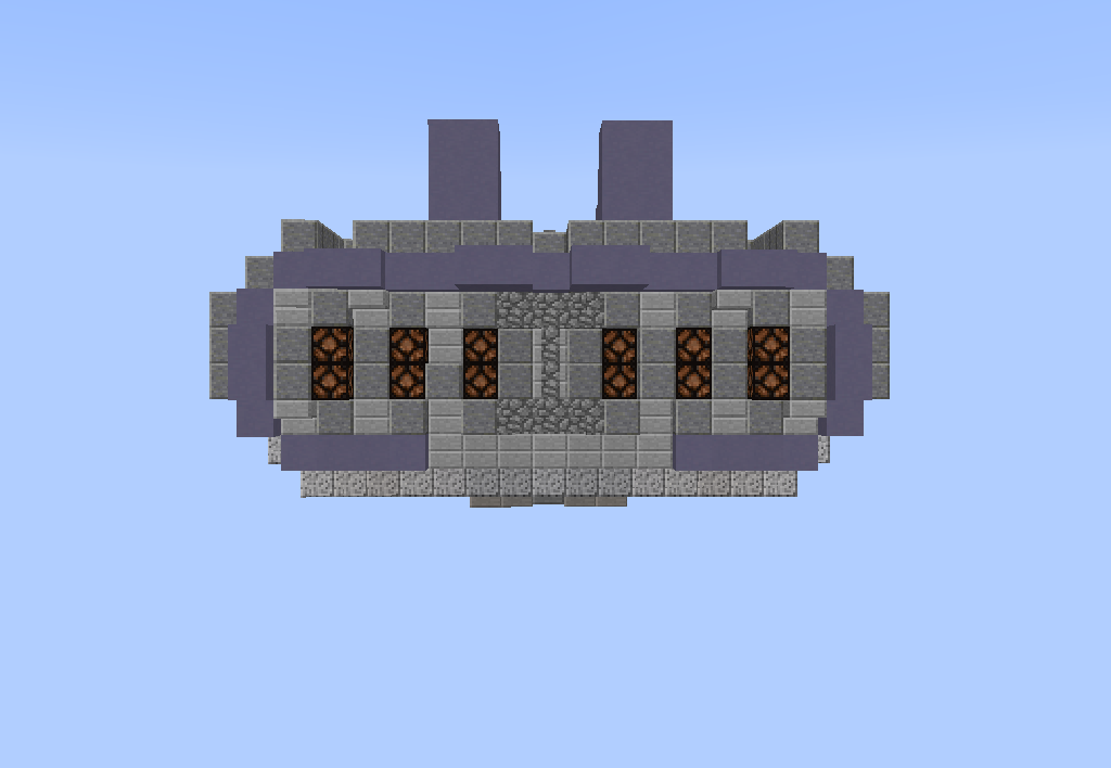 Voltaire-Class Gunship Minecraft Map