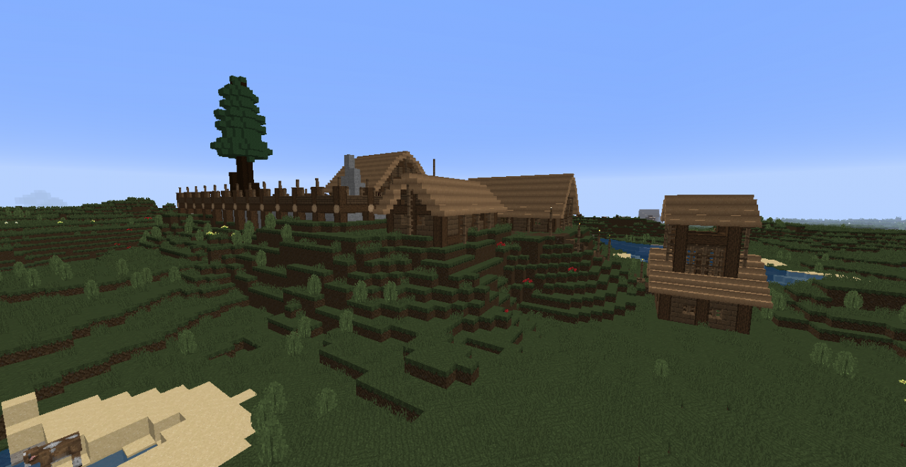 Gallic village Minecraft Map