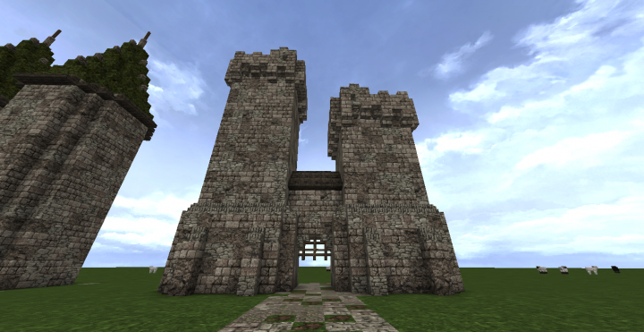 Medieval Gatehouse Bundle v1 Minecraft Map