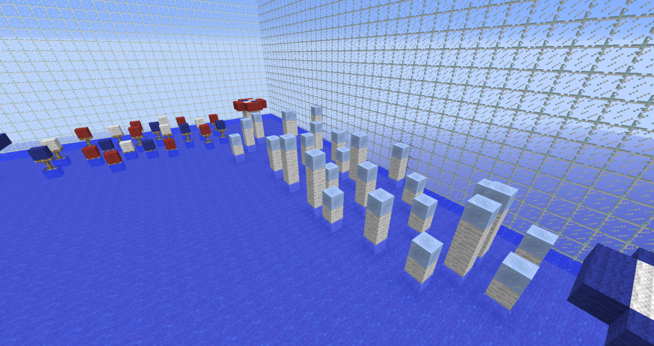 Wipe Out parkour map! Minecraft Map