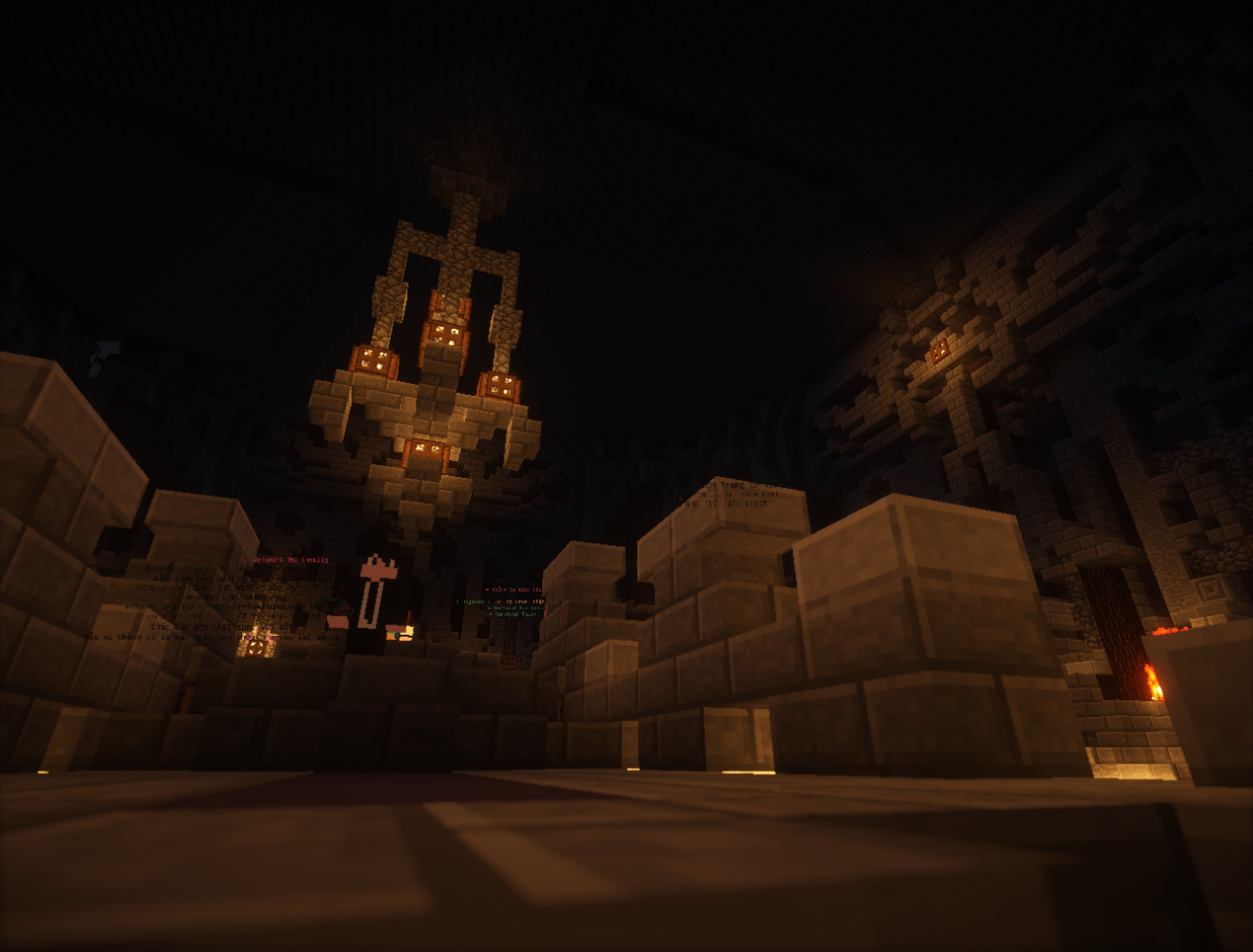 Hub server Minecraft Map