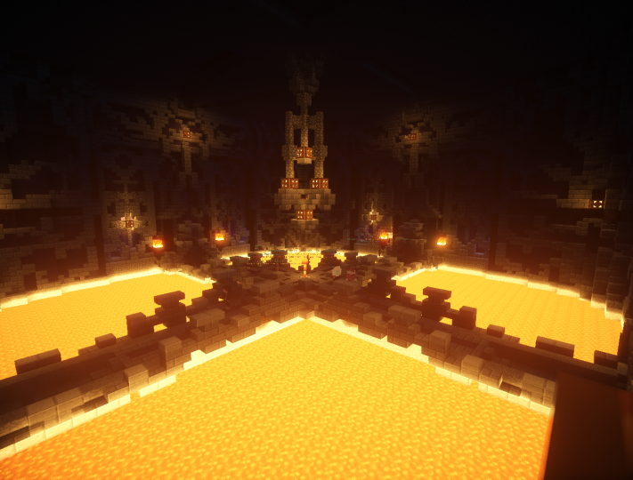 Hub server Minecraft Map