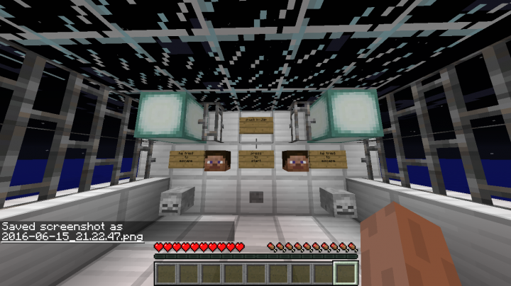 Stuck in jail Minecraft Map