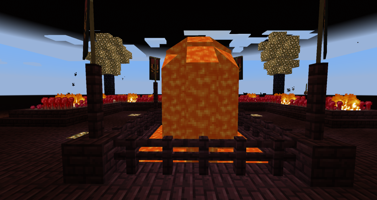 Nether Village Minecraft Map