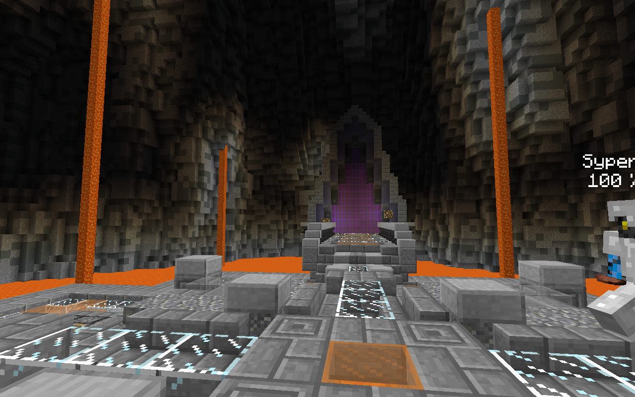 Volcano Hub Spawn Minecraft Map