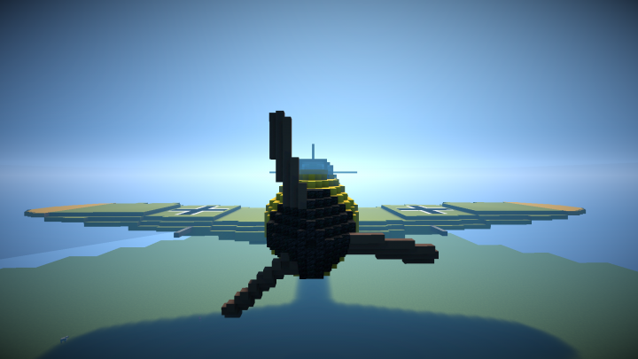 Messerschmit Bf-109 Minecraft Map