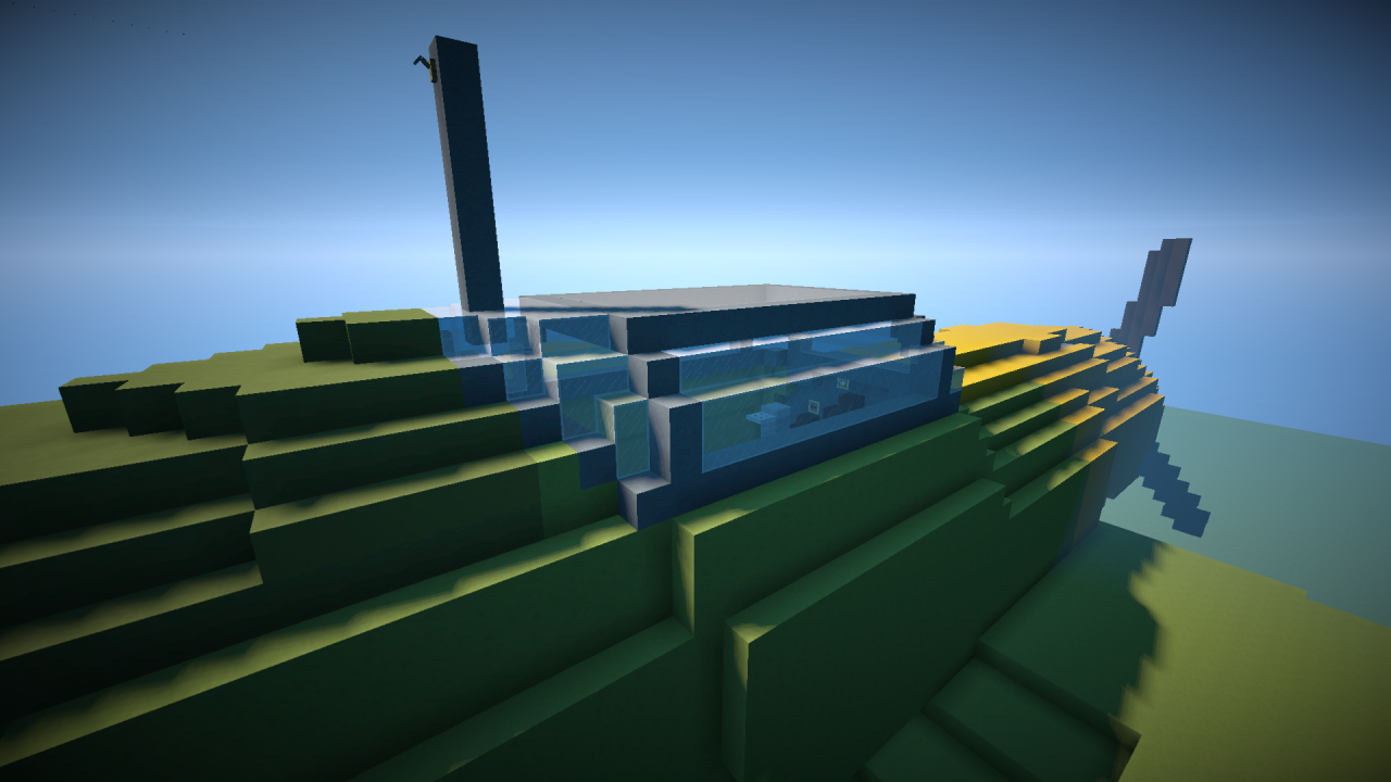 Messerschmit Bf-109 Minecraft Map