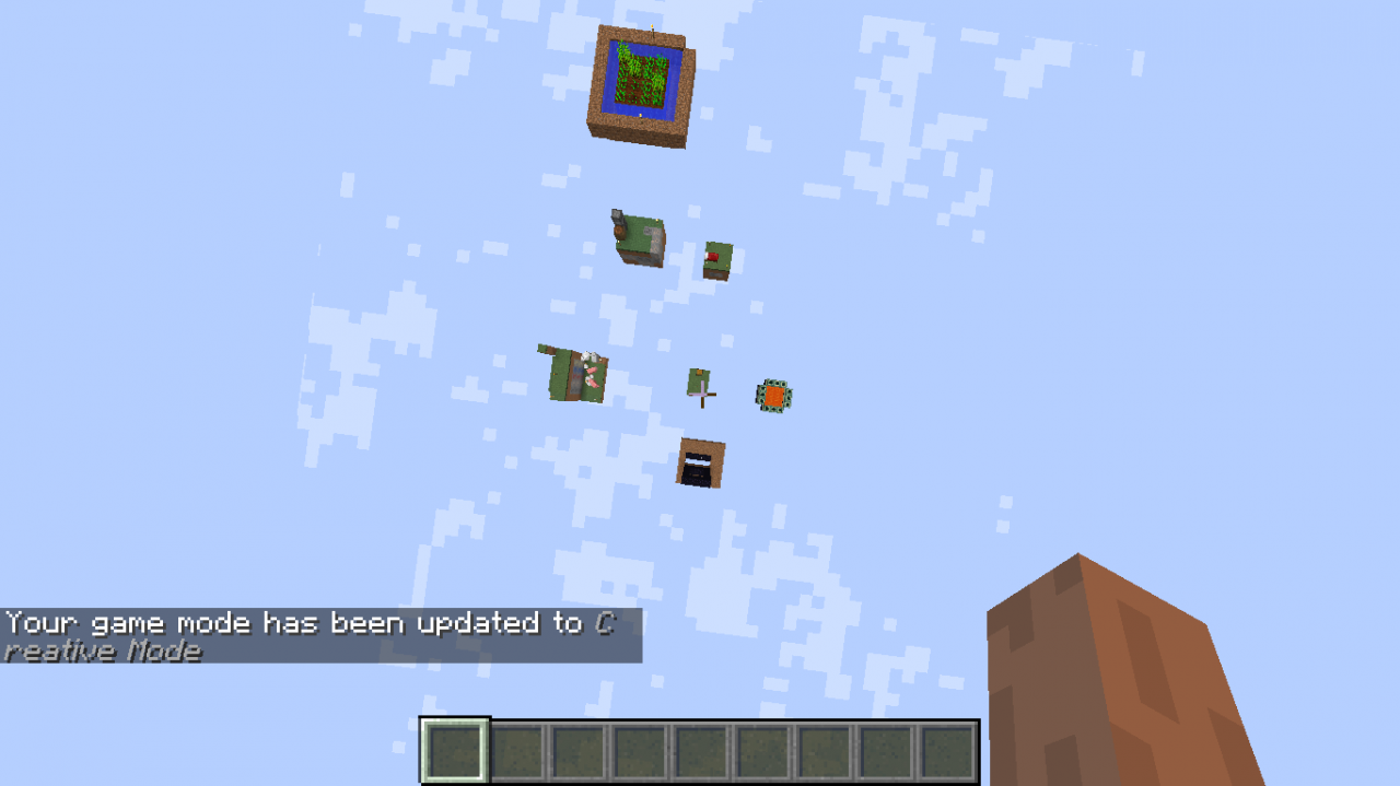 super skyblock Minecraft Map