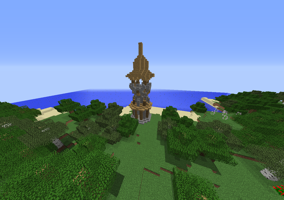 Medieval Tower Small Minecraft Map
