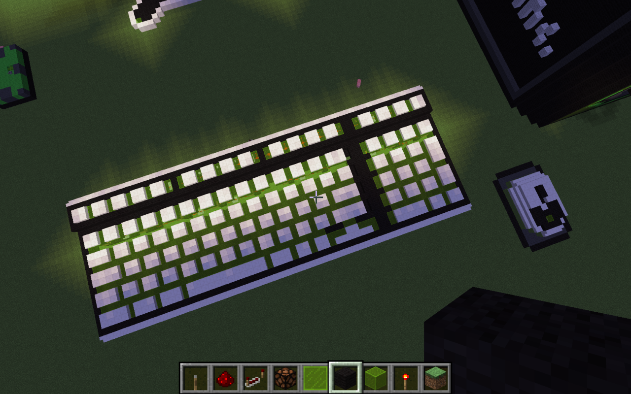 giant computer w/working led Minecraft Map